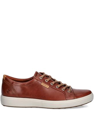 Ecco Soft 7 lace-up sneakers - Braun