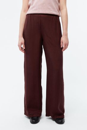 Givn Damen vegan Hose Relaxed Gbmarla Weinrot