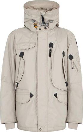 Parajumpers Veste &agrave; capuche droite - Homme - Vestes - Beige - Taille: 2XL