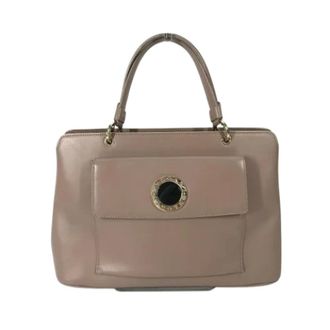 Bulgari Pre-owned Leder Schultertasche - - Pre-owned - Damen - Rosa - ONE SIZE