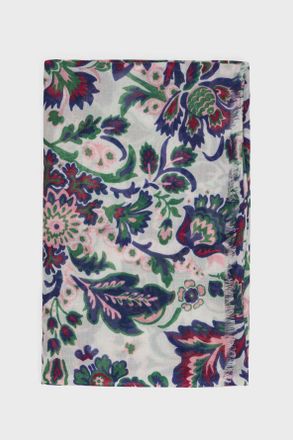 Gerard Darel Foulard imprim&eacute; en modal - PHILINE - Ecru