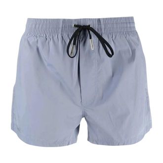 Dsquared2 Logo Midi Badeshorts - - Swimwear - Herren - Grau - M