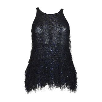 Giorgio Armani Damen, Oberteile, Blau, 2XLGr&ouml;&szlig;e
