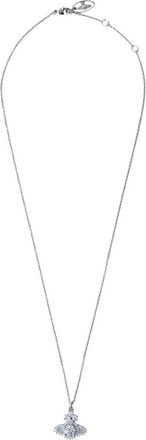 Vivienne Westwood Femme, Accessoires, Gris, Taille: ONE Size Valentina Orb Pendant Necklace