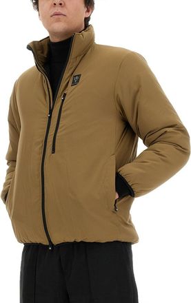 South2 West8 Logo Polyester Jacket - Brown