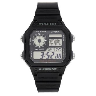 Casio Uhr Casio AE-1200WH-1AVEF Schwarz
