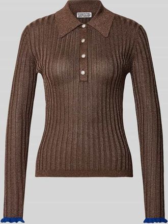 Essentiel Figurbetontes Poloshirt