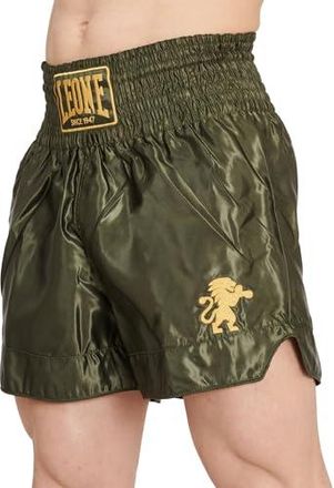 LEONE 1947 Pantaloncino Kick Basic Shorts 2-AB970, Vert, L Mixte