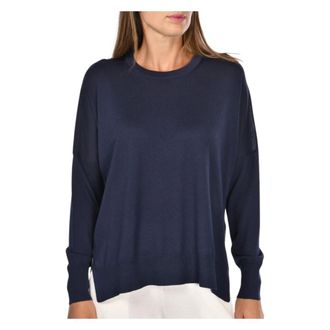Gran Sasso Damen, Strickwaren, Blau, XLGr&ouml;&szlig;e