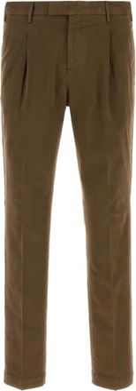 Pantaloni Torino Homme, Pantalons, Brun, Taille: 4XL Slim-fit Pantalons