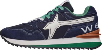 W6YZ Herren Yak-m. Oxford-Schuh, blau, 45 EU