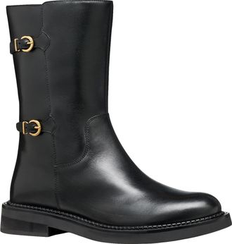 Geox WOMAN D SERILDA ANKLE BOOTS BLACK 37.5_EU