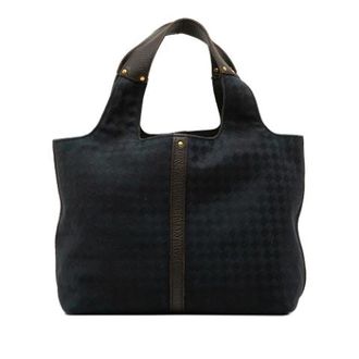 Bottega Veneta Pre-owned Gewebte Canvas Tote - - Pre-owned - Damen - Schwarzk - ONE SIZE
