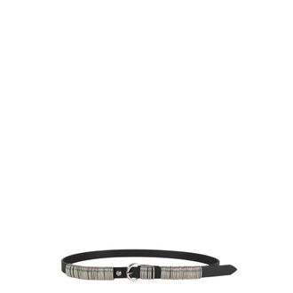 Federica Tosi Femme, Accessoires, Noir, Taille: Xs/S Ring Belt