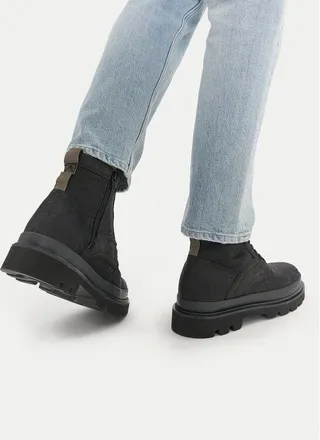 Clarks Schn&uuml;rstiefeletten Badell Hi 261734227 Schwarz