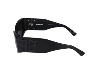Balenciaga Womens Bb0321s Sunglasses Black Acetate