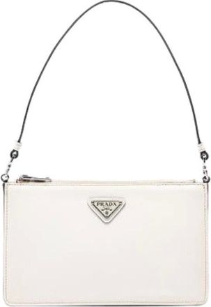 Prada Sac bandouli&egrave;re vintage Pre-owned - Femme - Pre-owned - Blanc - Taille: ONE Size