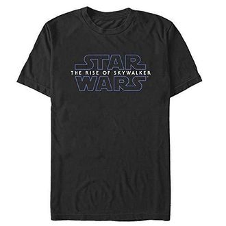 Star Wars Logo de L&eacute;pisode 9 T-Shirt Homme Noir S
