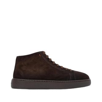 Santoni Dump High Sneaker - - Shoes - Herren - Braun - 42 1/2 EU