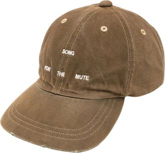 Song for the Mute Homme, Accessoires, Beige, Taille: ONE Size Sand CAP