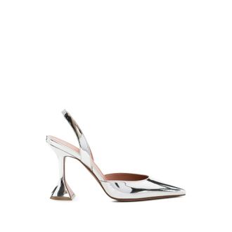 Amina Muaddi Martini Absatzpumpe - - Shoes - Damen - Grau - 37 1/2 EU