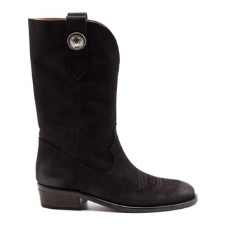 Via Roma 15 Texan Boot - - Shoes - Damen - Schwarzk - 37 EU