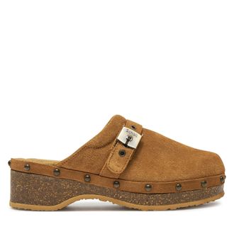 Scholl Pantoletten Scholl Pescura Clog 50 Cork F31632 1175 380 Braun