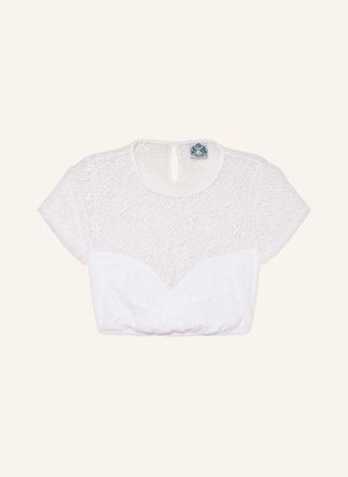 Hammerschmid Hammerschmid Dirndlbluse Dorle Aus Spitze weiss