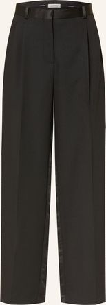 Sandro Sandro Hose Im Materialmix schwarz