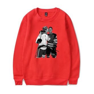 Generic HeatRivalry Hollanov Col Rond Rozanov Hollander Manches Longues Streetwear Femmes Hommes Mode Sweatshirt, Rouge, XXL