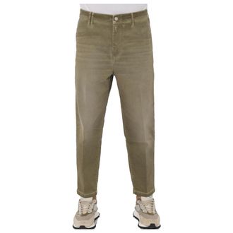 Cycle Chino Over Cropped Old Dyed Gerades Jeans - - Jeans - Herren - Gr&uuml;n - W33