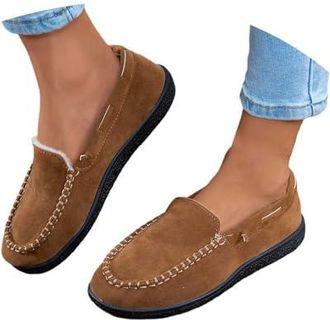 Generic Loafer Chaussures de sport l&eacute;g&egrave;res sans lacets pour femme - Chaussures de sport confortables - Chaussures de sport respirantes - Chaussures de danse &agrave;