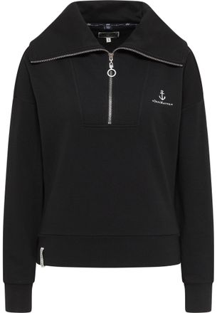 Dreimaster Dreimaster Oversized Sweatshirt Damen Schwarz