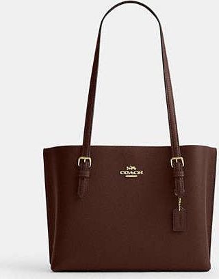 Coach Mollie Tote 25 f&uuml;r Frauen in Braun | Leder