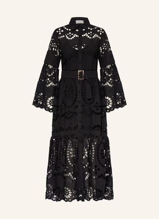 Miss June Miss June Hemdblusenkleid Aus Lochspitze schwarz