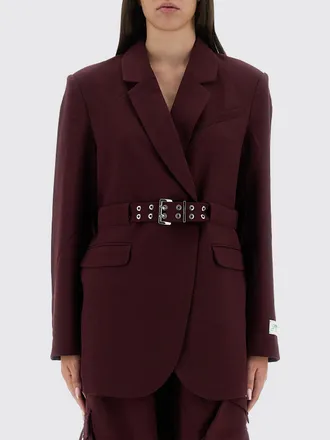 Ganni Veste GANNI Femme couleur Bordeaux