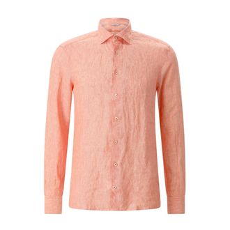 Stenstr&ouml;ms Homme, Chemises, Orange, Taille: S Casual Shirt