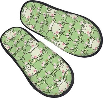 Generic L&eacute;g&egrave;re Pantoufles Grenouilles mignonnes Chausson Maison Classiques Chaussons Homme pour Homme Femme Hiver M