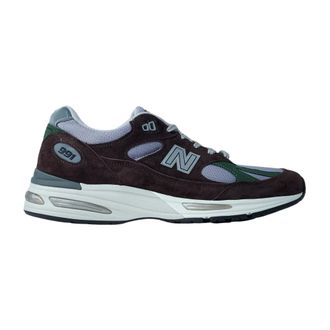 New Balance Homme, Chaussures, Multicolore, Taille: 46 1/2 EU Suede Mesh Panel Baskets