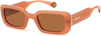 Polaroid Femme, Accessoires, Orange, Taille: 52 MM PLD 6208/S/X Lunettes de soleil