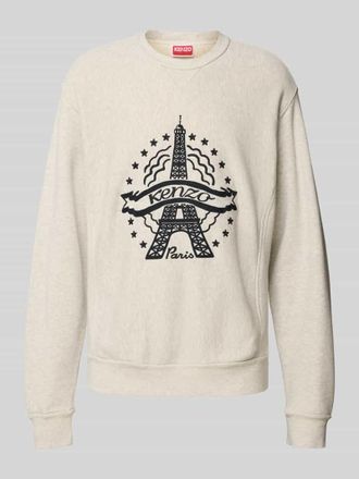 Kenzo Sweatshirt mit Eiffelturm-Print