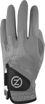 Zero Friction Herren Cabretta Elite Linke Hand Golfhandschuh, Einheitsgr&ouml;&szlig;e, Grau