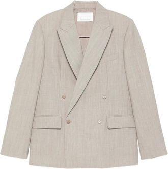 Frankie Shop Femme, Vestes, Beige, Taille: 38 FR Blazer crois&eacute; Newark