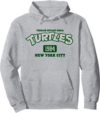 Teenage Mutant Ninja Turtles TMNT Turtle Power New York Varsity Zeichentrick-Klassiker mit 80er-Logo Pullover Hoodie