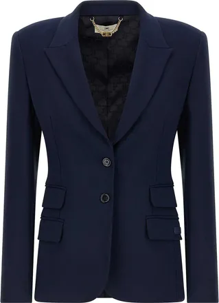 Elisabetta Franchi Blazer - Bleu