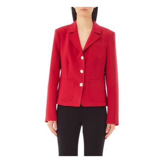 Liu Jo Cropped Jacke - - Jackets - Damen - Rot - M