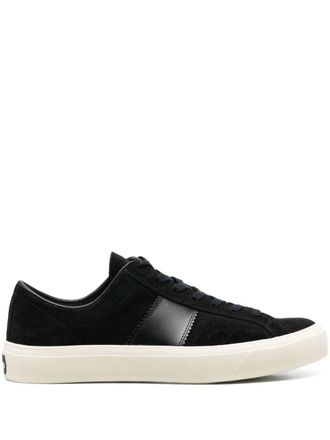 Tom Ford Sneakers mit Logo-Print - Schwarz