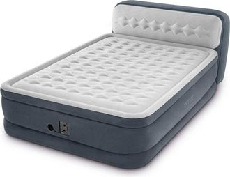 Intex Luftbett 236 x 152 x 86 cm mit integrierter Elektropumpe f&uuml;r 2 Personen - Intex