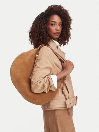 Coccinelle Handtasche Coccinelle VCB Coccinellethess Suede Bim E1 VCB 13 01 01 Braun