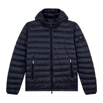 Paul & Shark Ultraleichte Pufferjacke mit Kapuze - - Jackets - Herren - Blau - XL